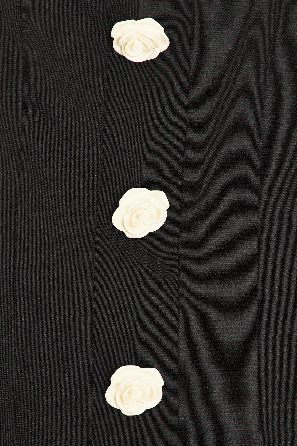 Chiara Mini Dress with Hidden Back Zipper, 3D Rose Detail | Shop Now ...