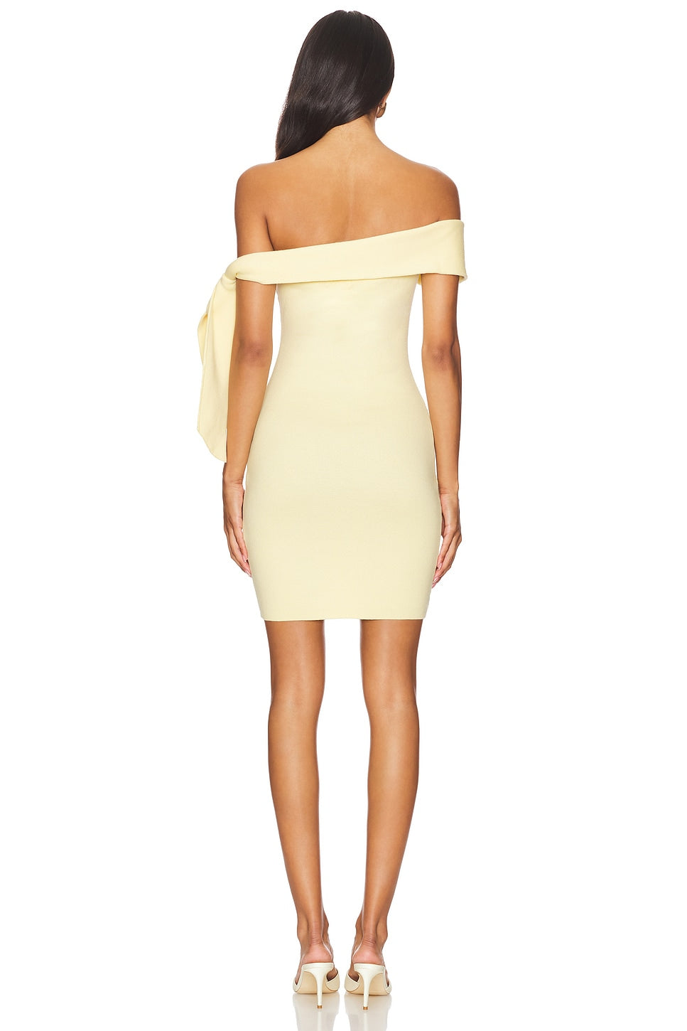 Valerie Off The Shoulder Dress - Cotton Fabric - Shoulder Overlay ...