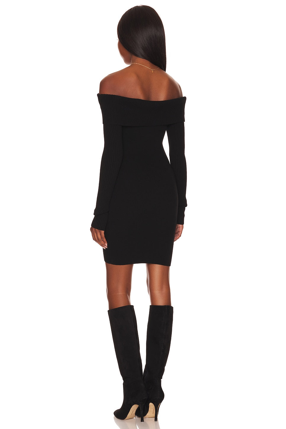 Dorotea Off The Shoulder Dress with Front Cut-Out Detail | Shop Now ...