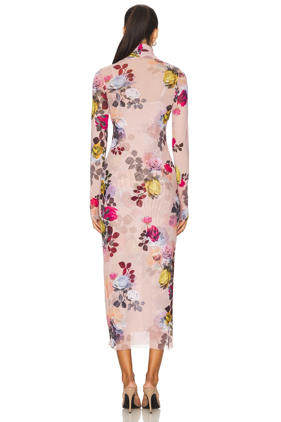 Martina Midi Dress with Slip Lining, Pull-On Styling & Removable Slip ...
